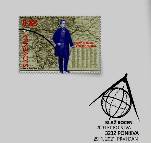 Ob 200 letnici rojstva in 150 obletnici smrti: Blaž Kocen, znamenit geograf in kartograf na ...