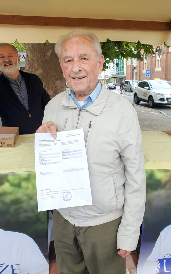 Stanislav Medved, aktivni stoletnik: »Anže Logar je za moje pojme ...